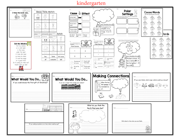 Polar Express Literacy Pack - Sarah's Teaching Snippets