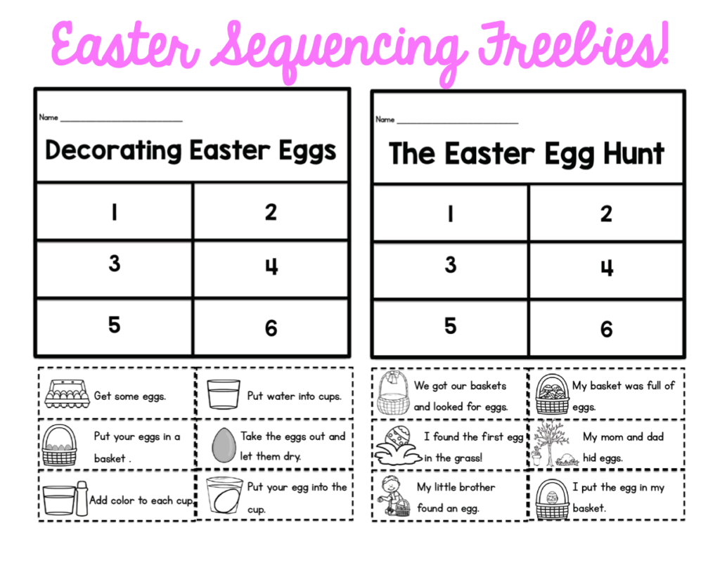 Easter Mini-Pack - Sarah's Teaching Snippets