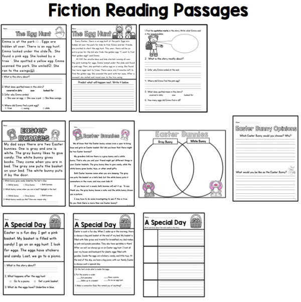 Easter Mini-Pack - Sarah's Teaching Snippets