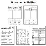 Common Core Easter Activities - Sarah's Teaching Snippets