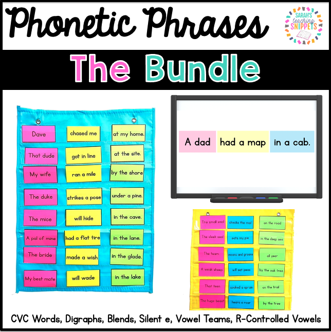 Sentence Building by Connecting Phrases - Sarah's Teaching Snippets