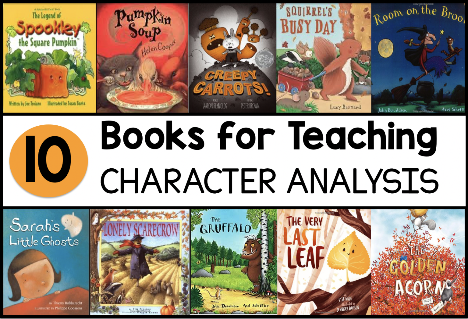 Teaching Character Analysis in the Primary Grades - Sarah's Teaching ...