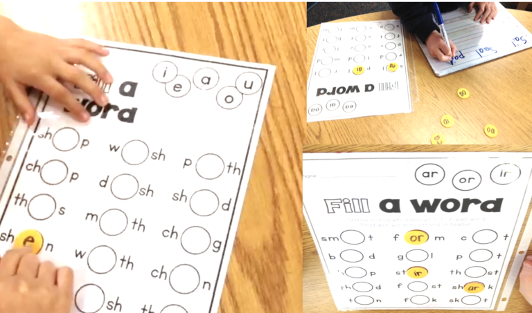 Practicing Vowels - Sarah's Teaching Snippets