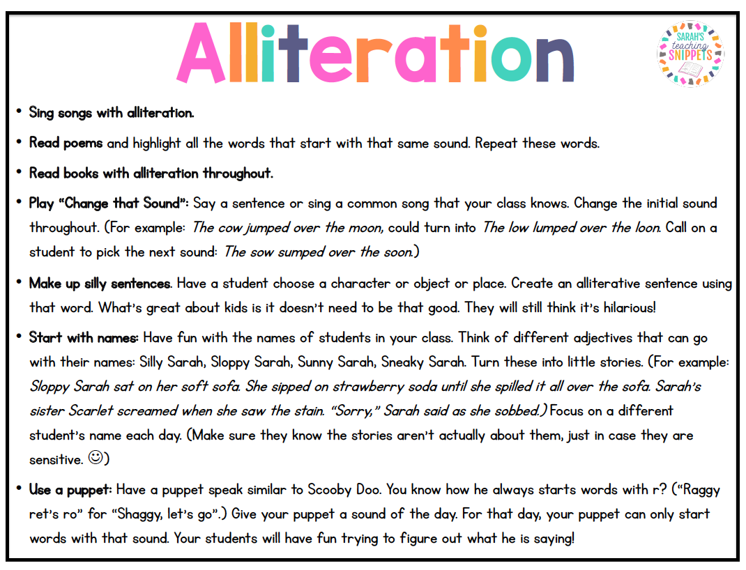 All about Phonemic Awareness - Sarah's Teaching Snippets