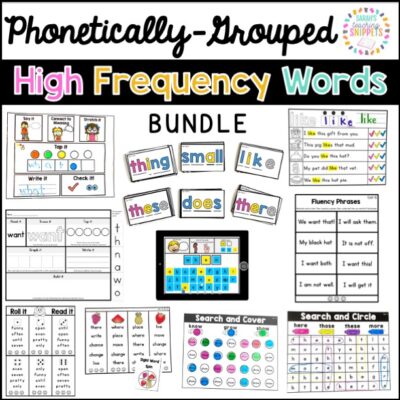 Sight Word Instruction - Sarah's Teaching Snippets