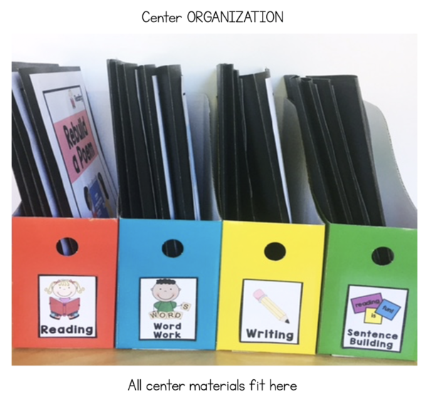 September Literacy Centers for First Grade - Sarah's Teaching Snippets