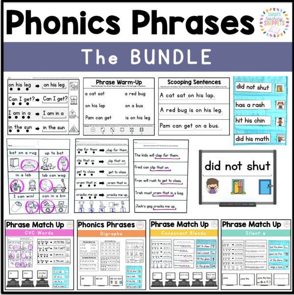 Automaticity and Fluency with Phonics - Sarah's Teaching Snippets