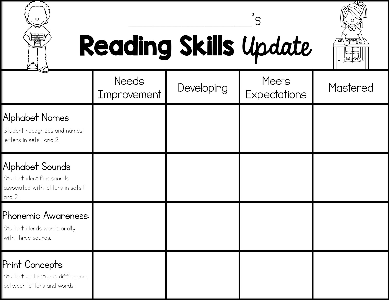 Reading Skills Snapshots Sarah s Teaching Snippets