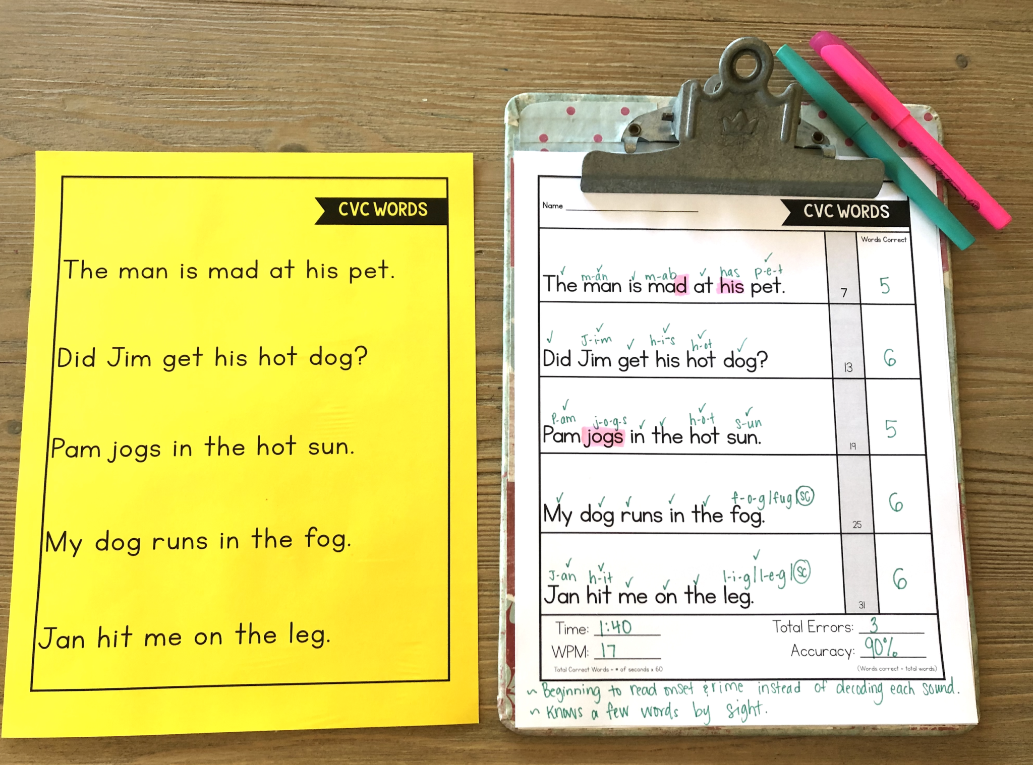 Phonics Assessments - Sarah's Teaching Snippets