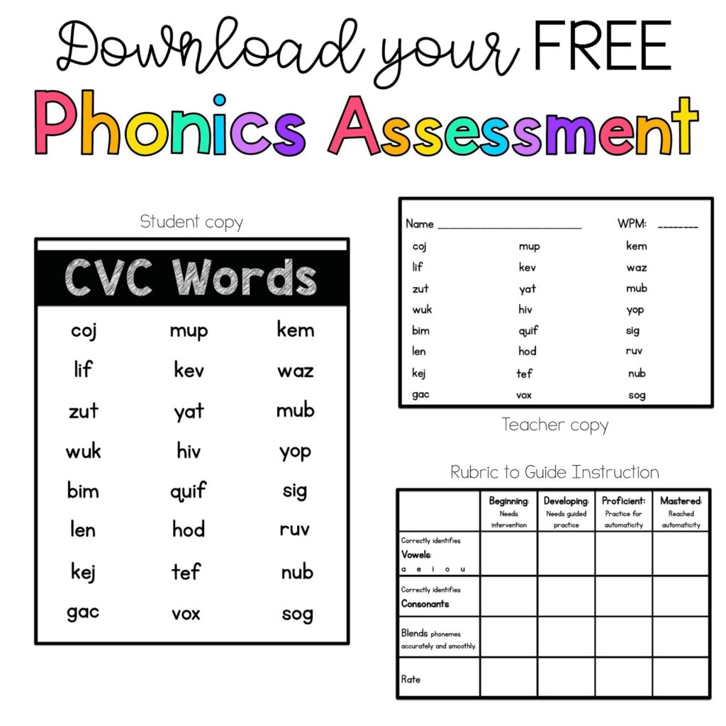 Phonics Assessments Sarah s Teaching Snippets Phonics Assessments Sarah s Teaching Snippets