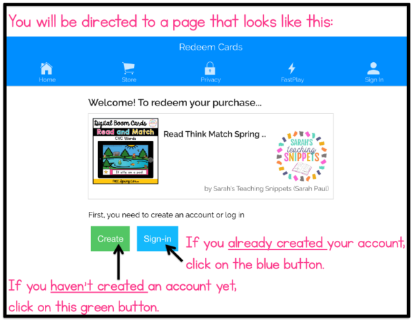 Boom Learning Cards - Sarah's Teaching Snippets