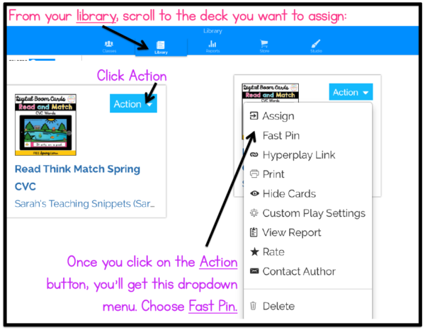 Boom Learning Cards - Sarah's Teaching Snippets