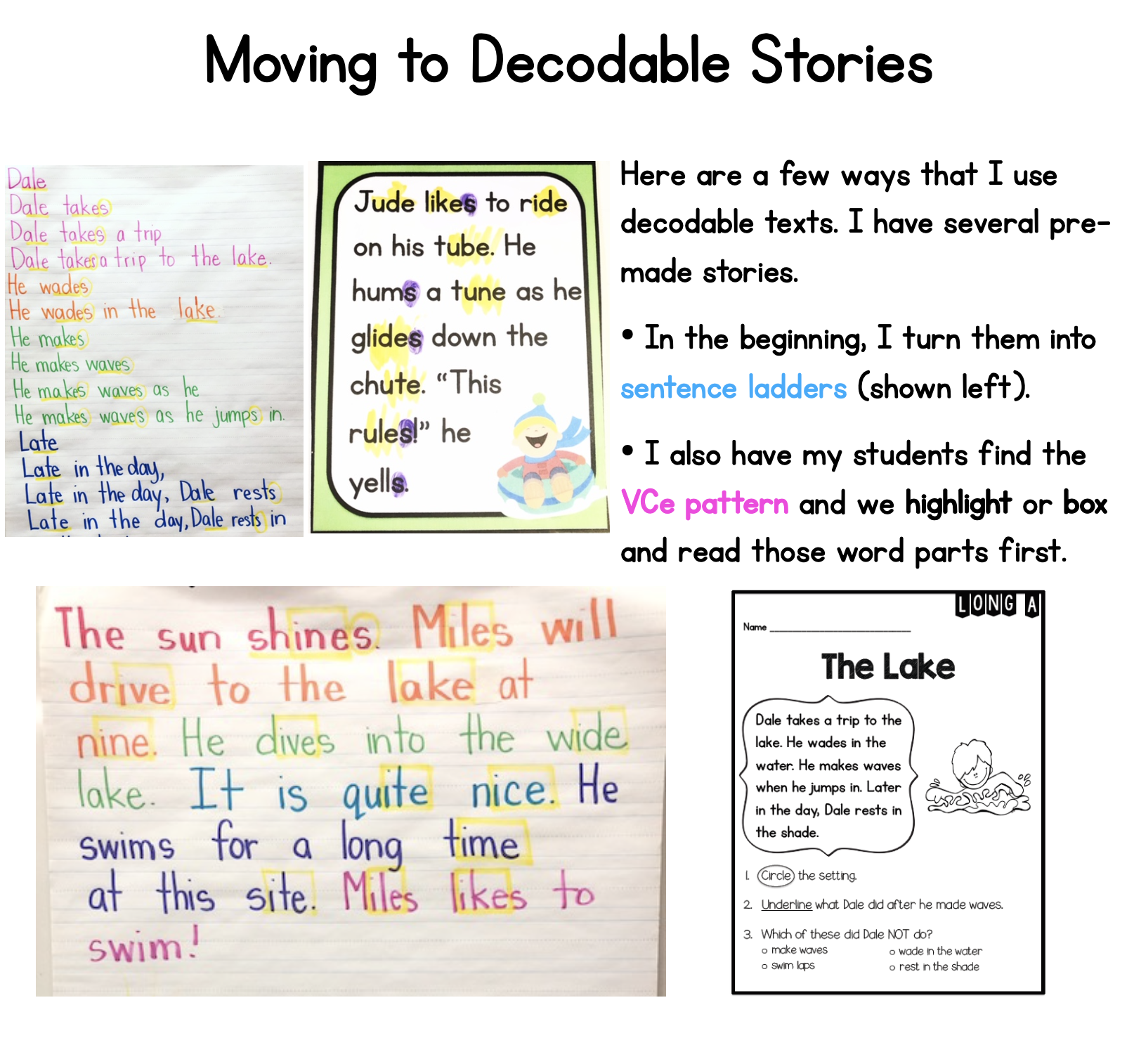 The Jobs of Silent e - Sarah's Teaching Snippets