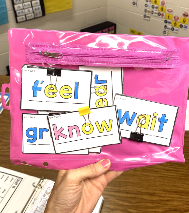Organizing Phonics Materials - Sarah's Teaching Snippets