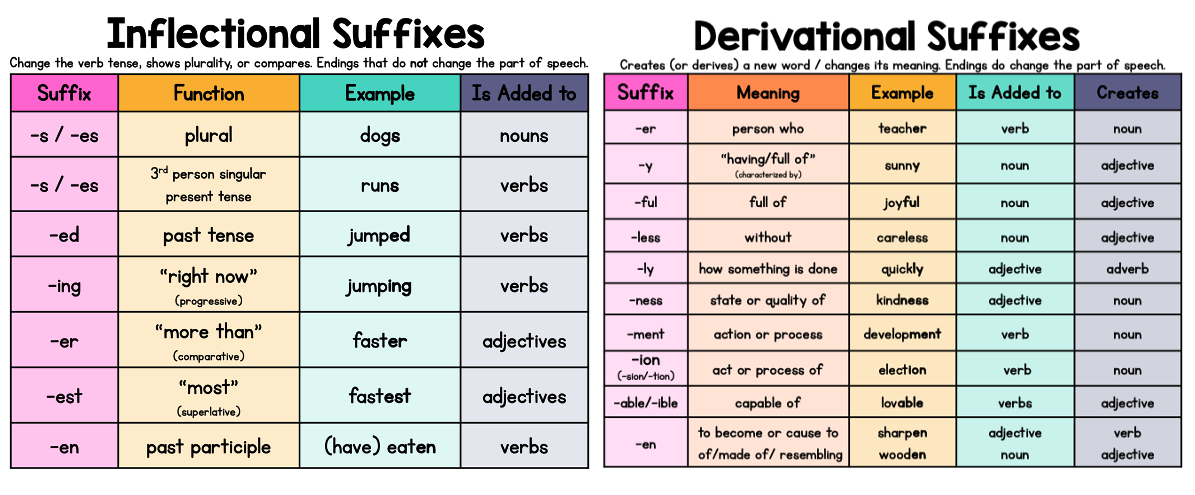 Understanding Morphology: Part 1 - Sarah's Teaching Snippets