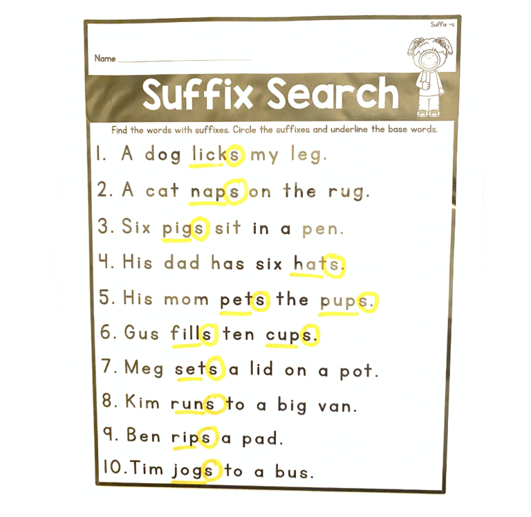 Teaching Morphology to Beginning Readers - Sarah's Teaching Snippets