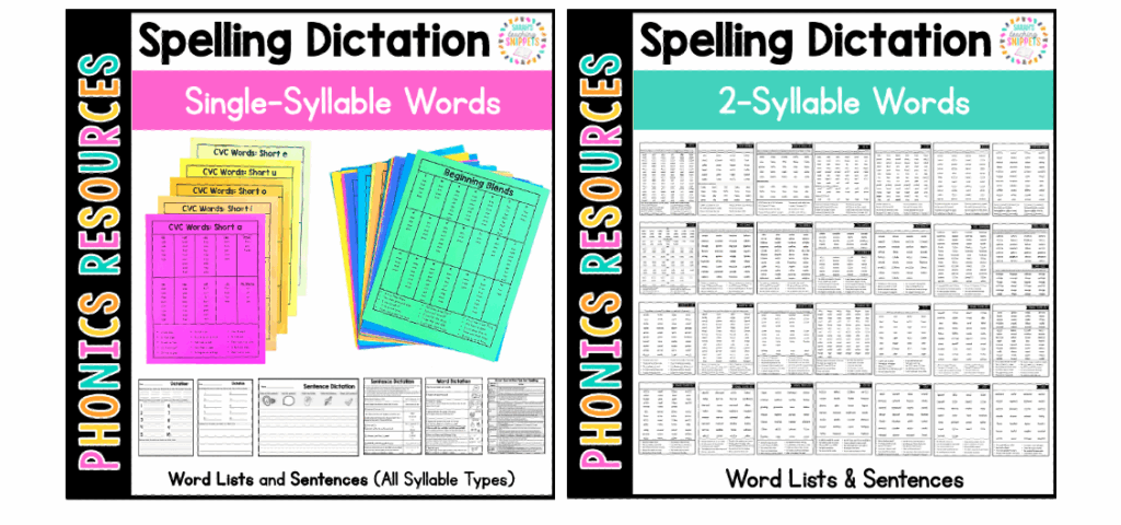 Dictation in a Structured Literacy Classroom - Sarah's Teaching Snippets
