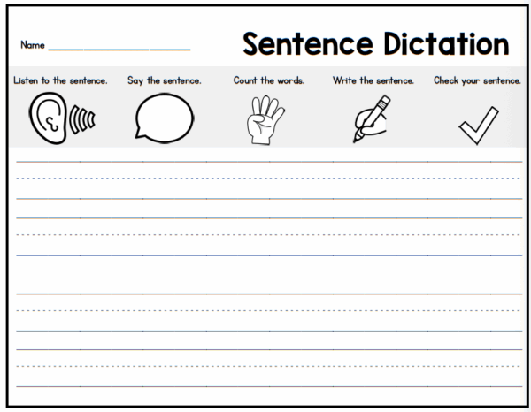Dictation in a Structured Literacy Classroom - Sarah's Teaching Snippets